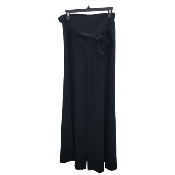 Black Halo | Pants & Jumpsuits | Black Halo Womens Black Wrap Around ...